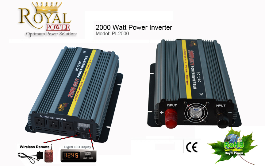 Royal Power | Modified & Pure Sine Wave Power Inverters | 12V 24V DC to ...